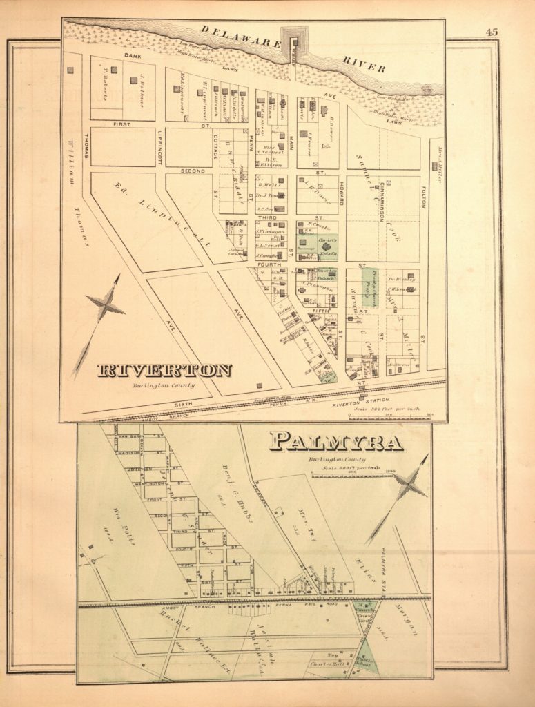 Maps – Historical Society of Riverton, NJ