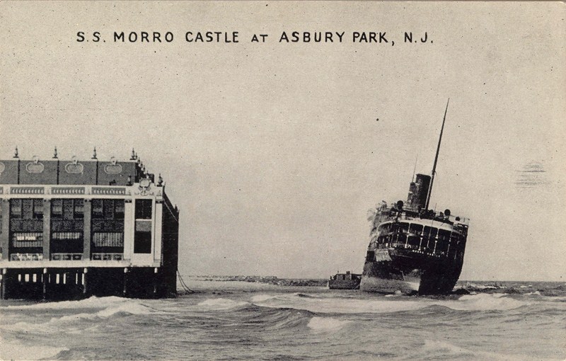 SS Morro Castle at Asbury Park, NJ [800×510] – Historical Society of ...