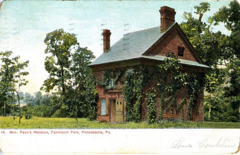 William Penn’s Mansion, Fairmount Park, Philadelphia, PA 1907 (Copy ...