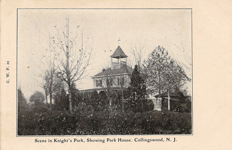 Scene in Knight’s Park, Showing Park House, Collingswood, NJ [800×517 ...