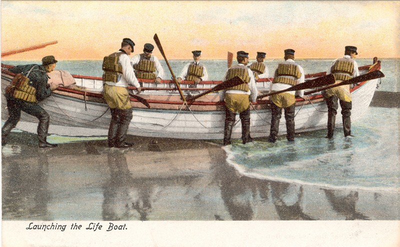 USLSS Launching the Life Boat [800×494] – Historical Society of ...