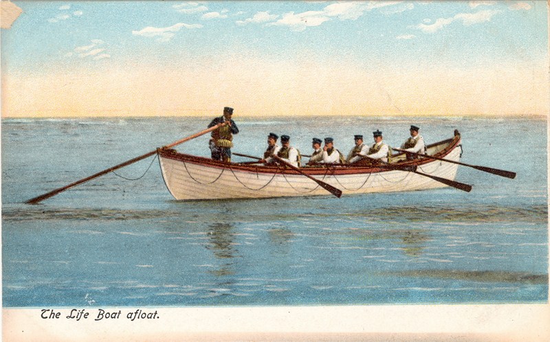 USLSS Life Boat Afloat [800×498] – Historical Society of Riverton, NJ