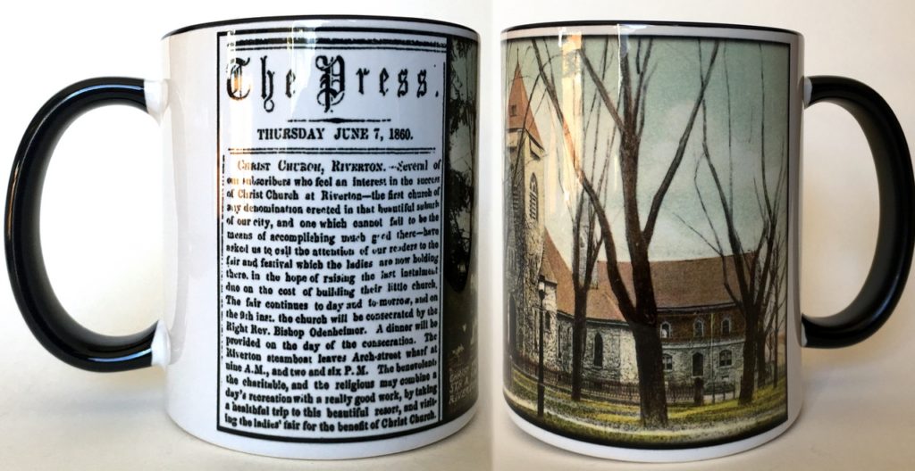 Two Christ Church mugs with images from our archives – Historical ...