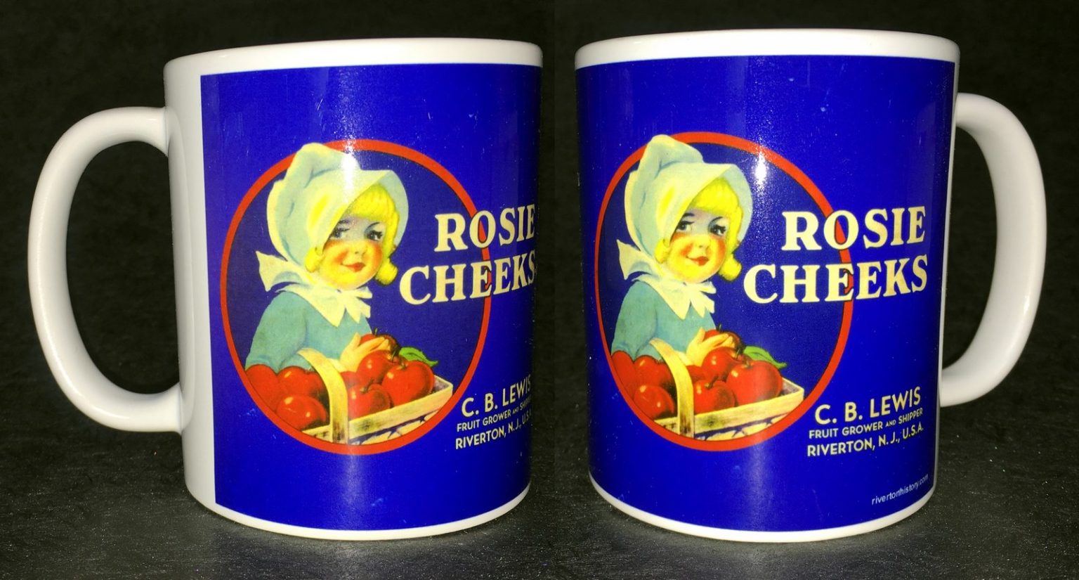 037 Rosie Cheeks mug – Historical Society of Riverton, NJ